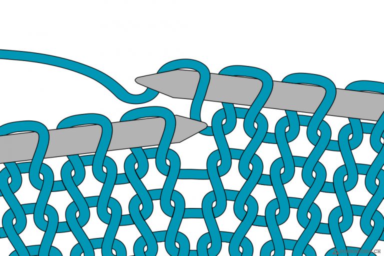 How to knit a yarn over – DONNAROSSA