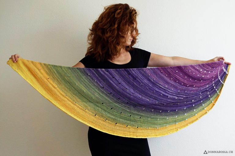 FO - Dotted Rays Tuch – DONNAROSSA